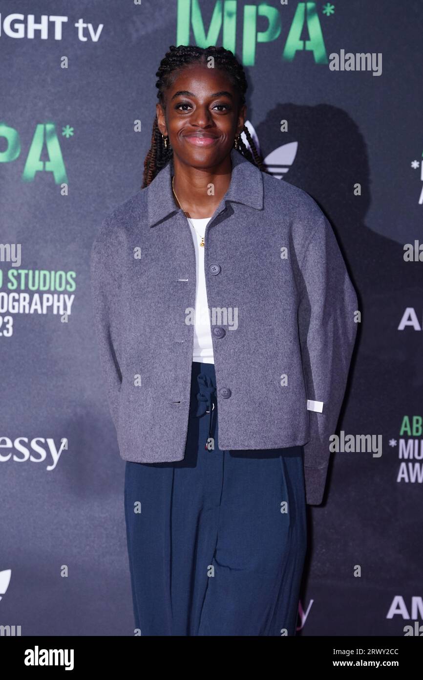 Cat Burns attending the Abbey Road Studios Music Photography Awards at ...