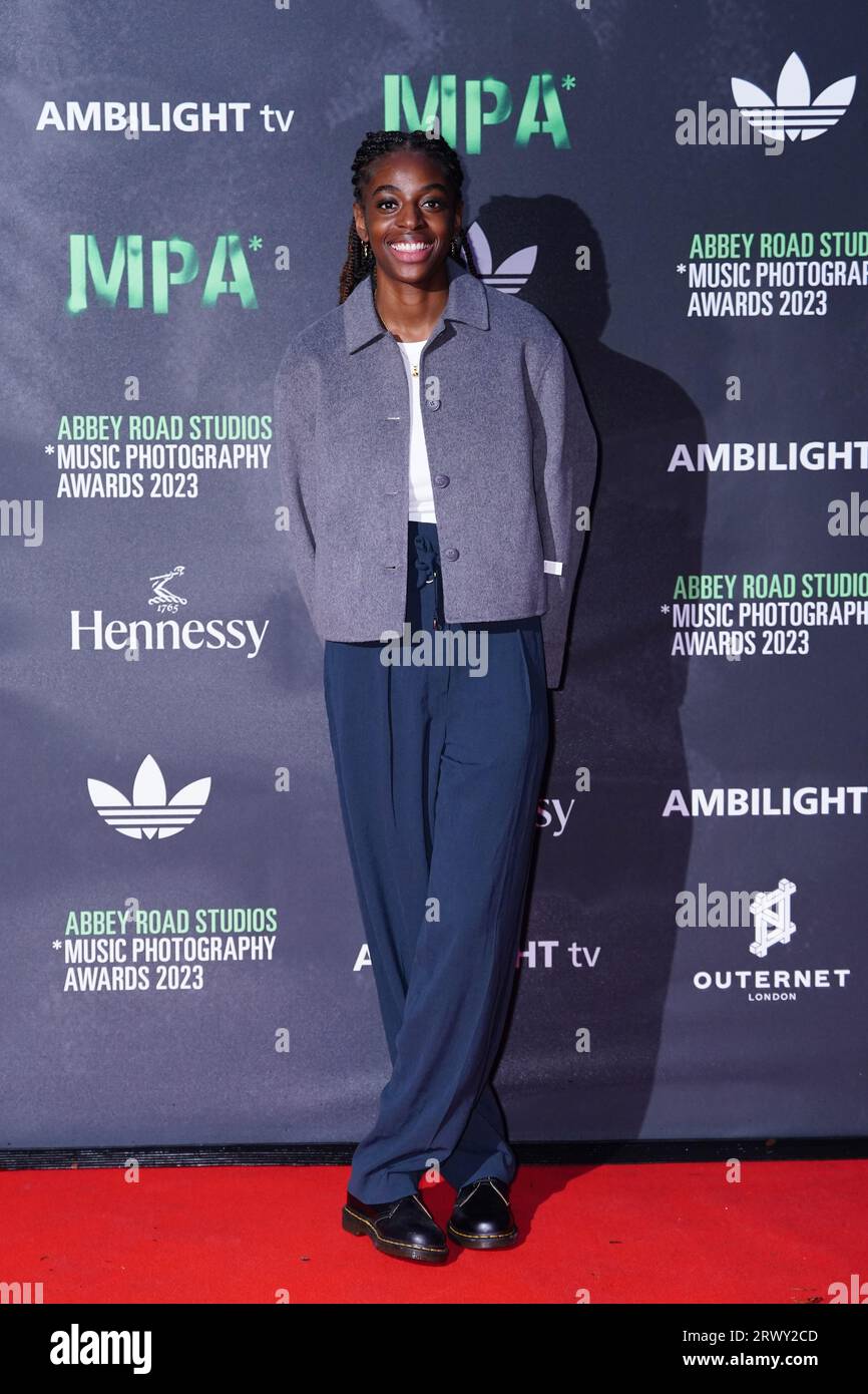Cat Burns attending the Abbey Road Studios Music Photography Awards at ...