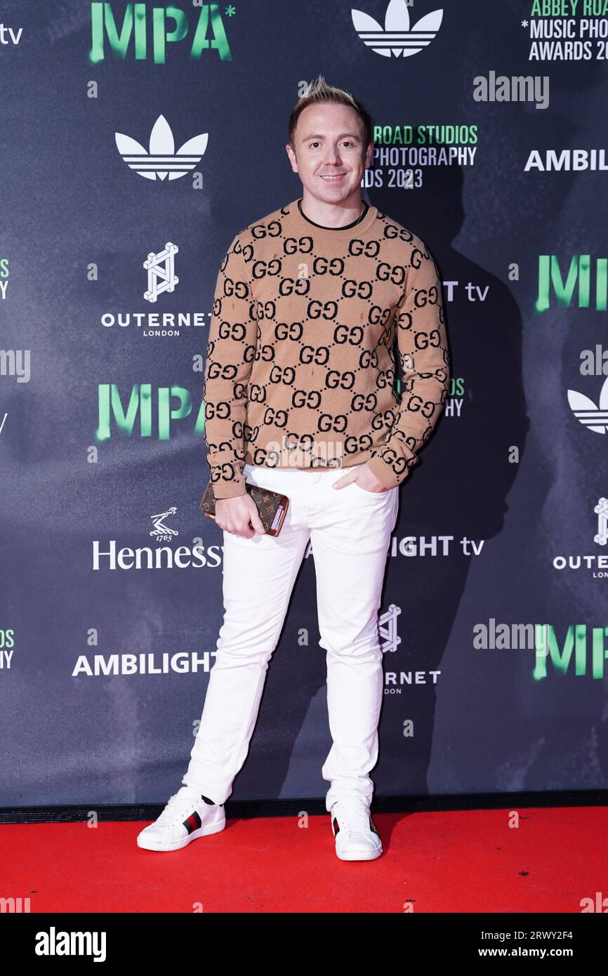 John Galea attending the Abbey Road Studios Music Photography Awards at ...