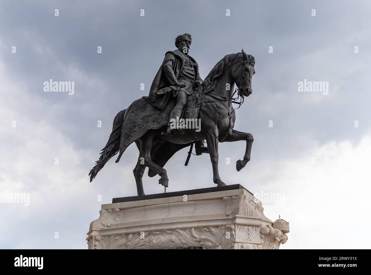 Equestrian statue count gyula hi-res stock photography and images - Alamy