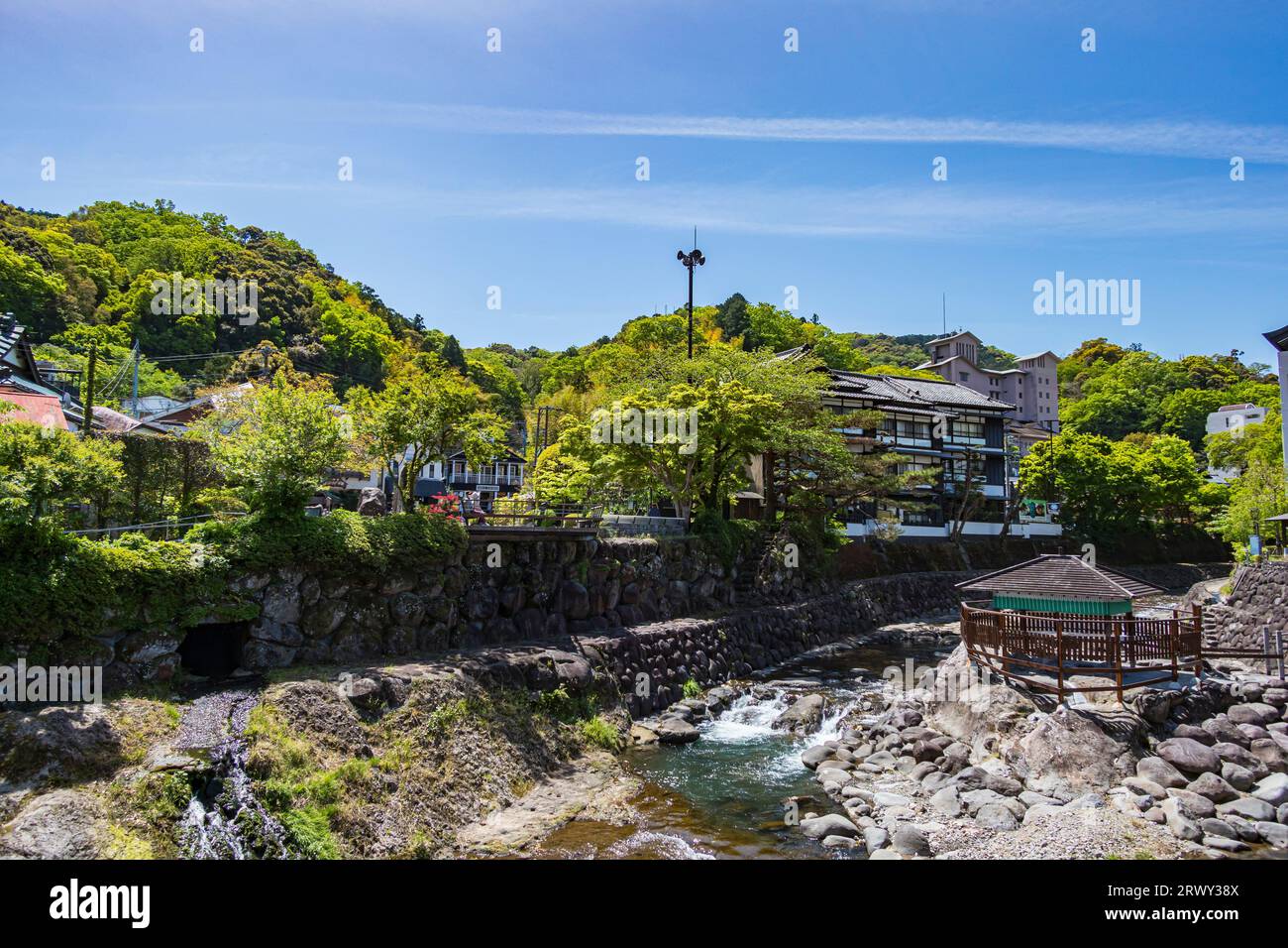 Tokko-no-yu, the birthplace of Shuzenji Onsen Stock Photo - Alamy