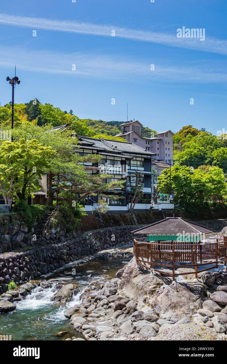 Tokko-no-yu, the birthplace of Shuzenji Onsen Stock Photo - Alamy