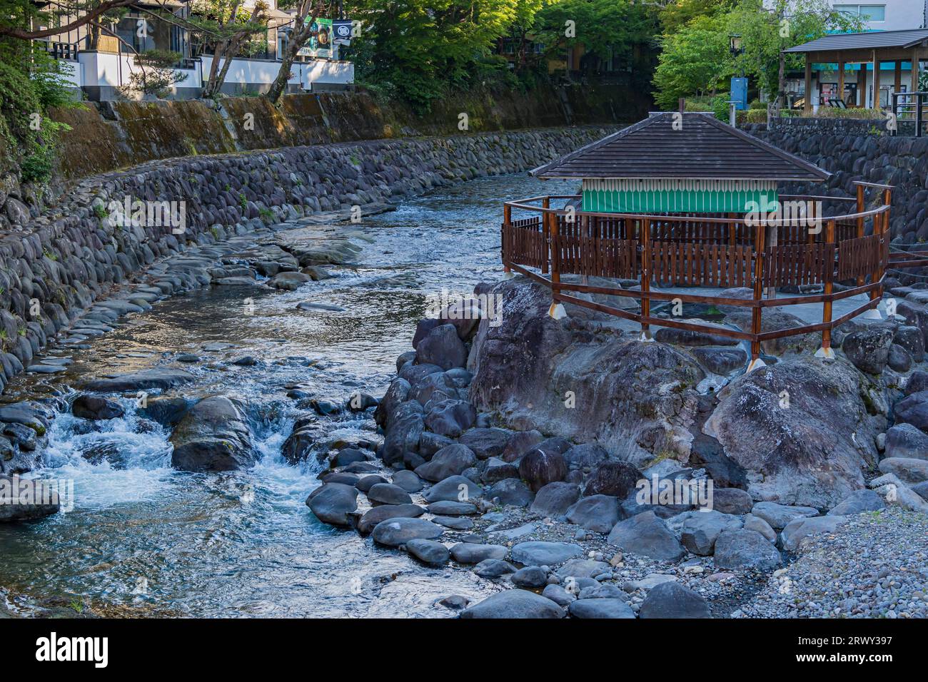Tokko-no-yu, the birthplace of Shuzenji Onsen Stock Photo - Alamy