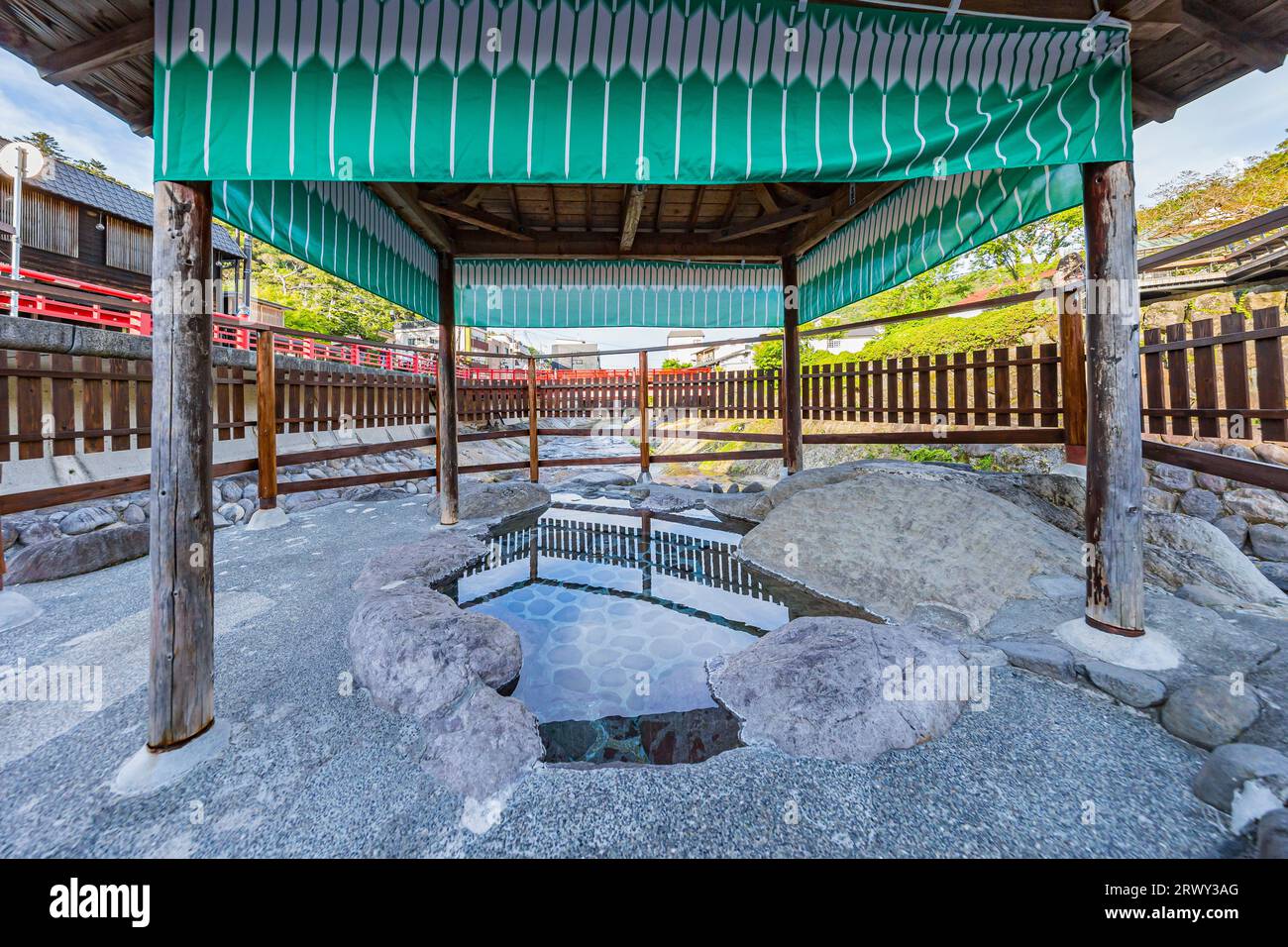 Tokko-no-yu, the birthplace of Shuzenji Onsen Stock Photo - Alamy