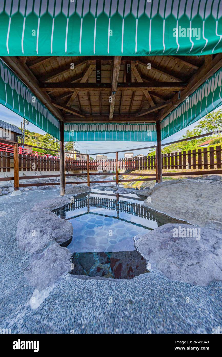 Tokko-no-yu, the birthplace of Shuzenji Onsen Stock Photo - Alamy