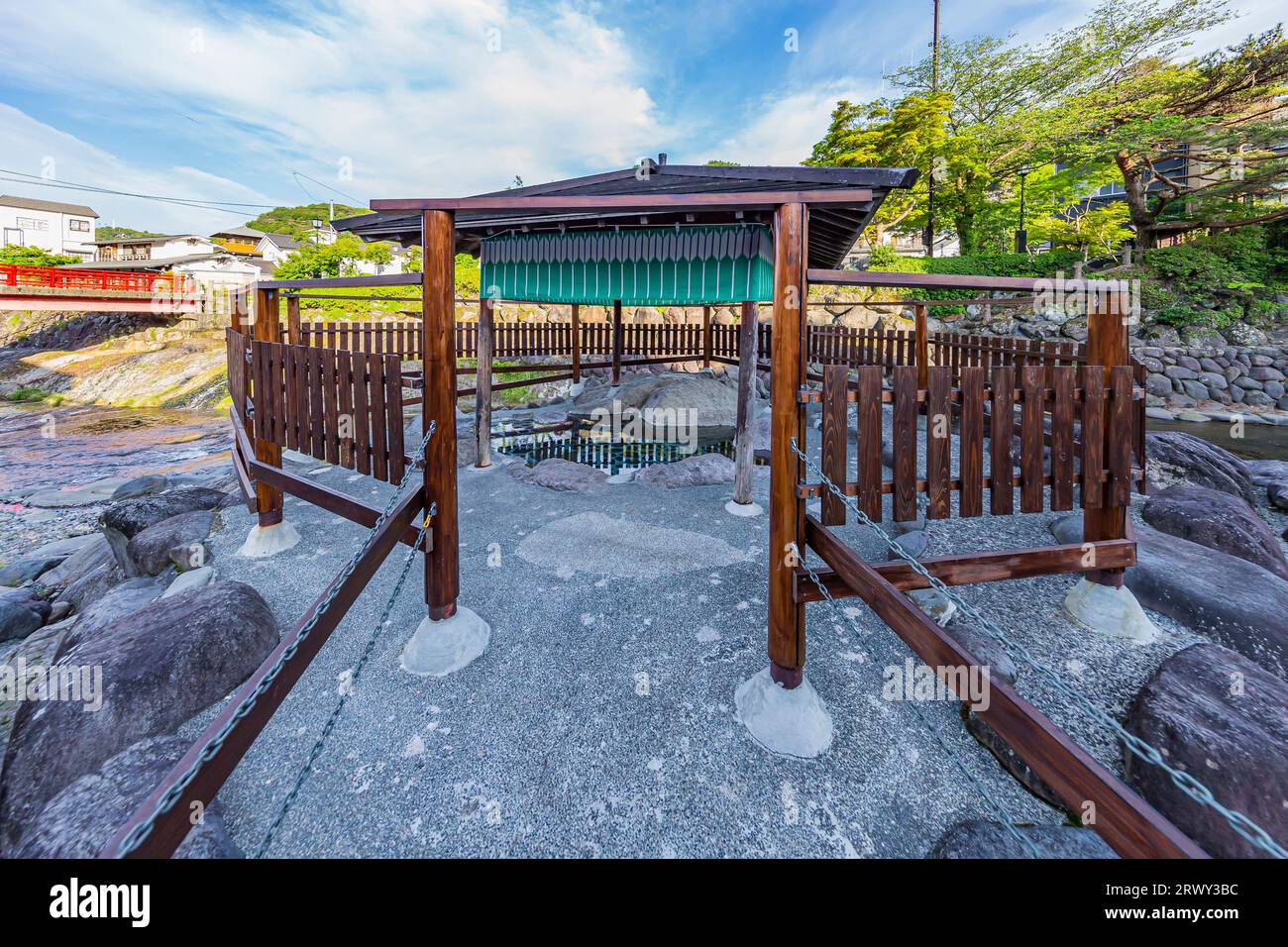 Tokko-no-yu, the birthplace of Shuzenji Onsen Stock Photo - Alamy