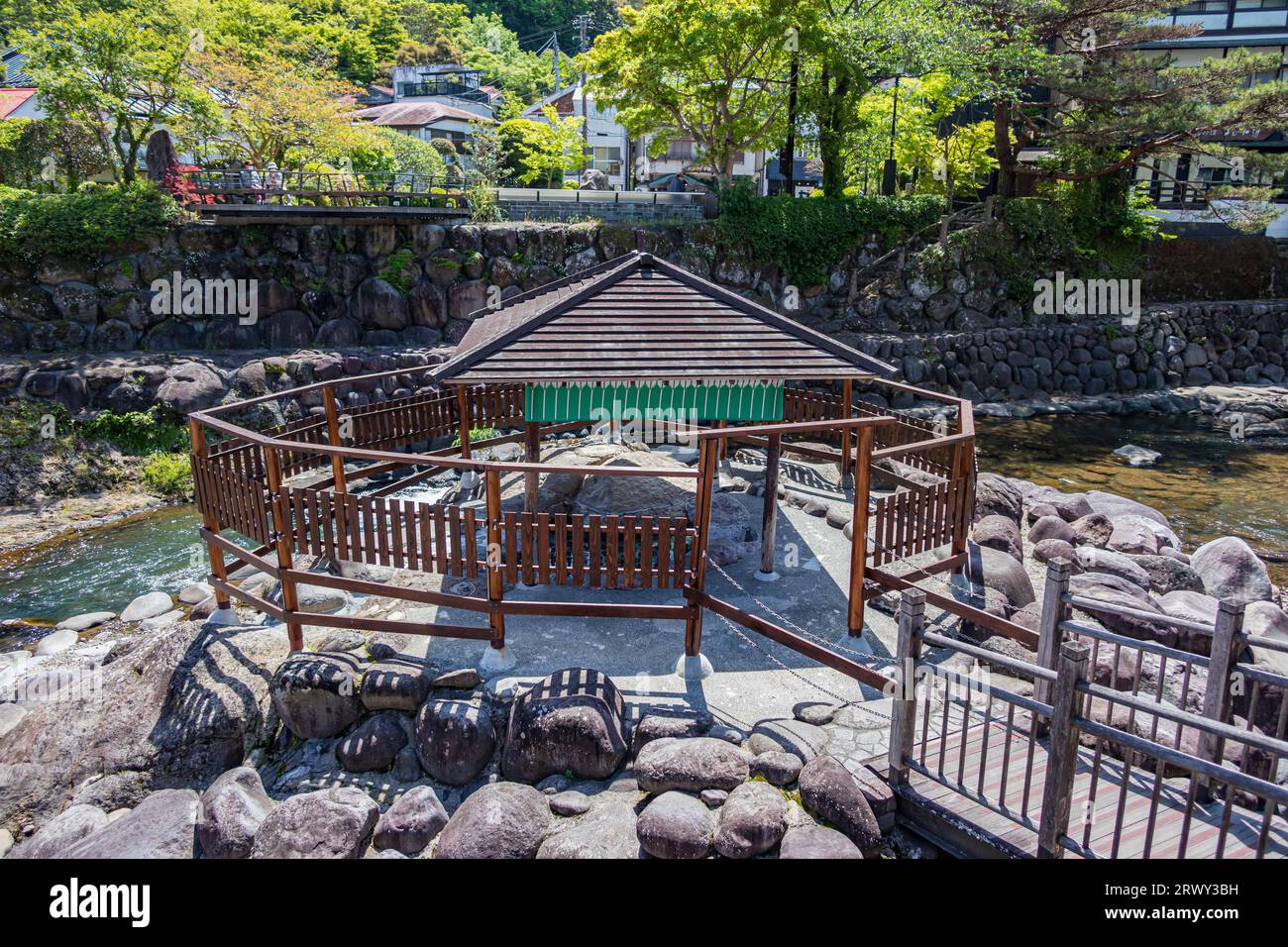 Tokko-no-yu, the birthplace of Shuzenji Onsen Stock Photo - Alamy