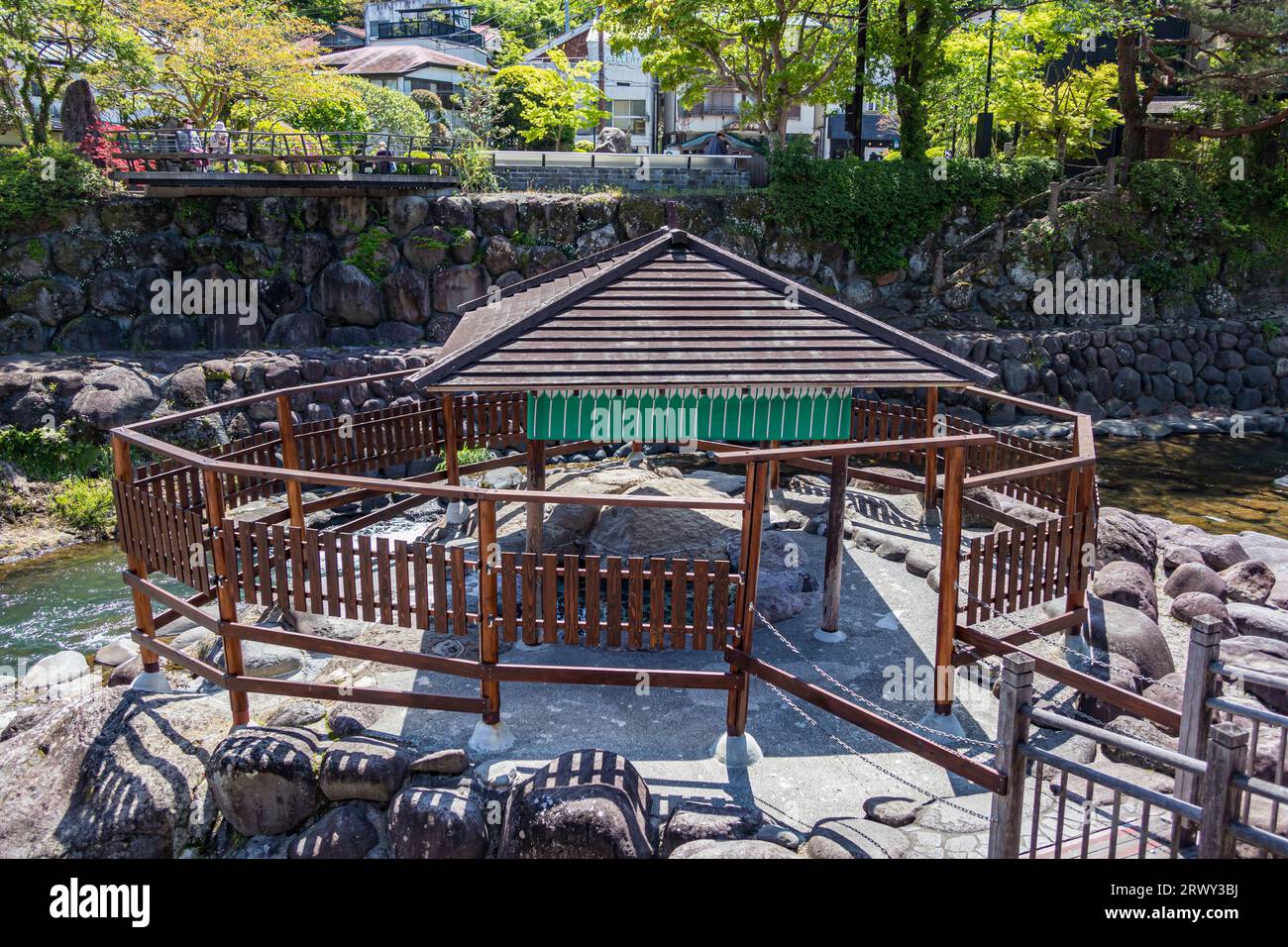 Tokko-no-yu, the birthplace of Shuzenji Onsen Stock Photo - Alamy