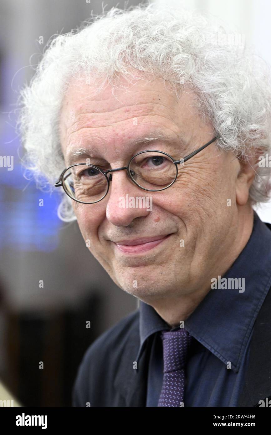 Brussels, Belgium. 21st Sep, 2023. Musician and composer Bernard ...