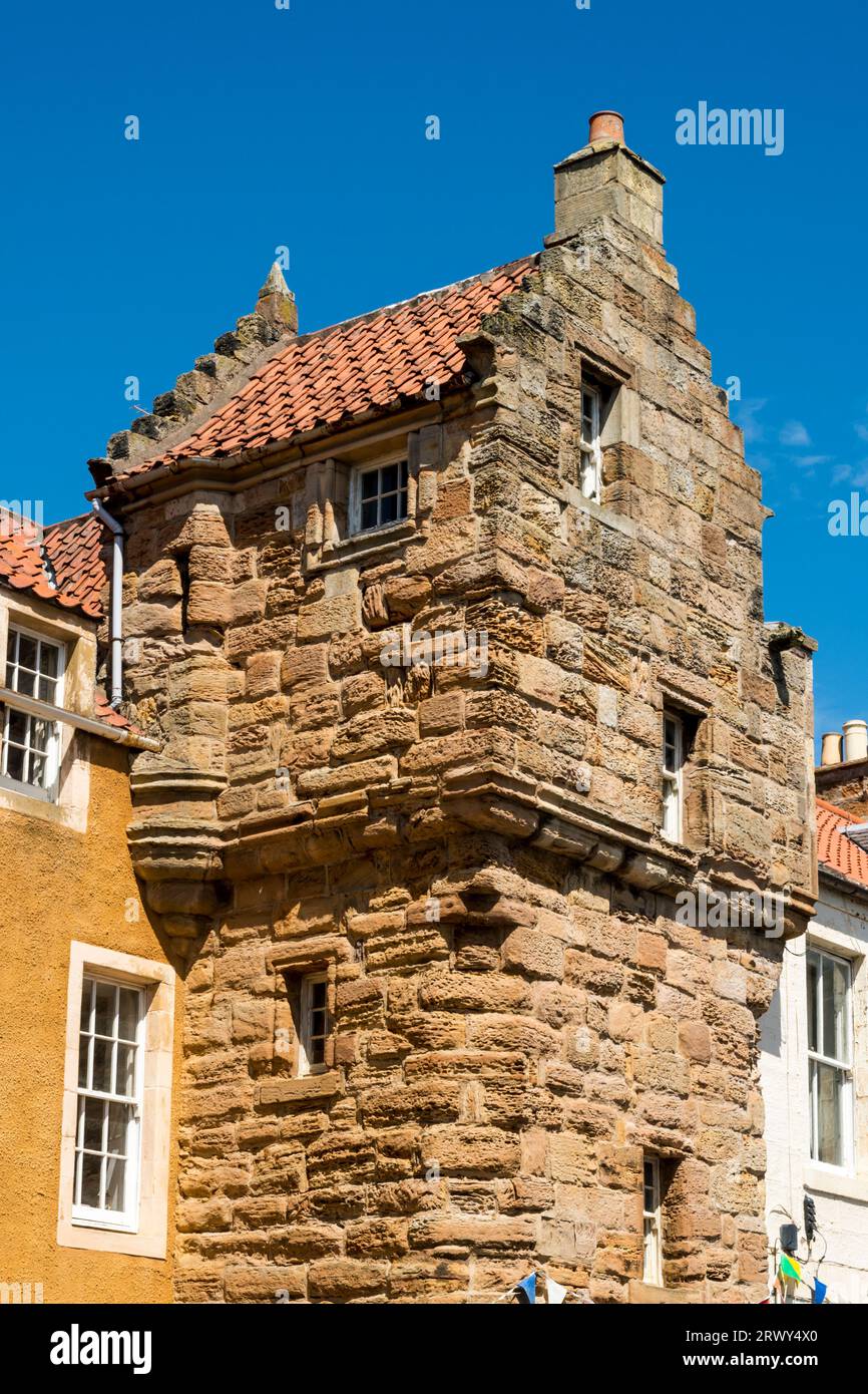 Category A listed 16th century tower and staircase on Kellie Lodging or ...
