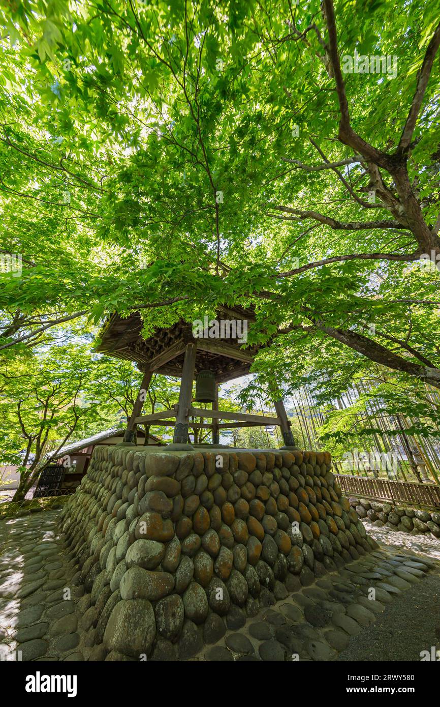 Tourist Attractions in Izu Shuzenji Temple Bell Tower Hall in the ...