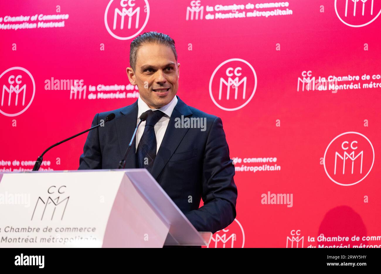 Montreal, Canada. 21st Sep, 2023. National Bank, president and CEO ...