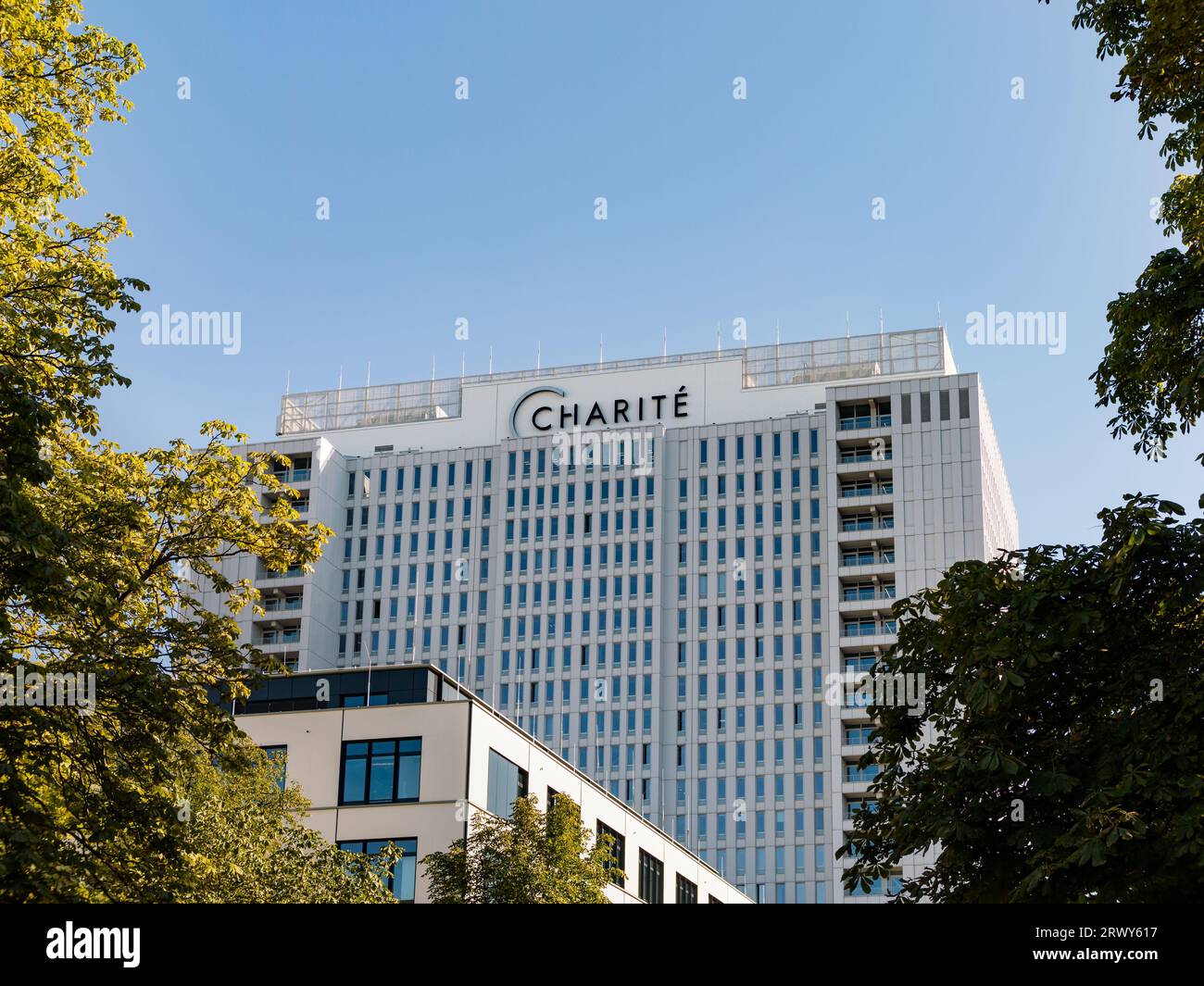 Charité Berlin University Medicine main building called Bettenhaus ...