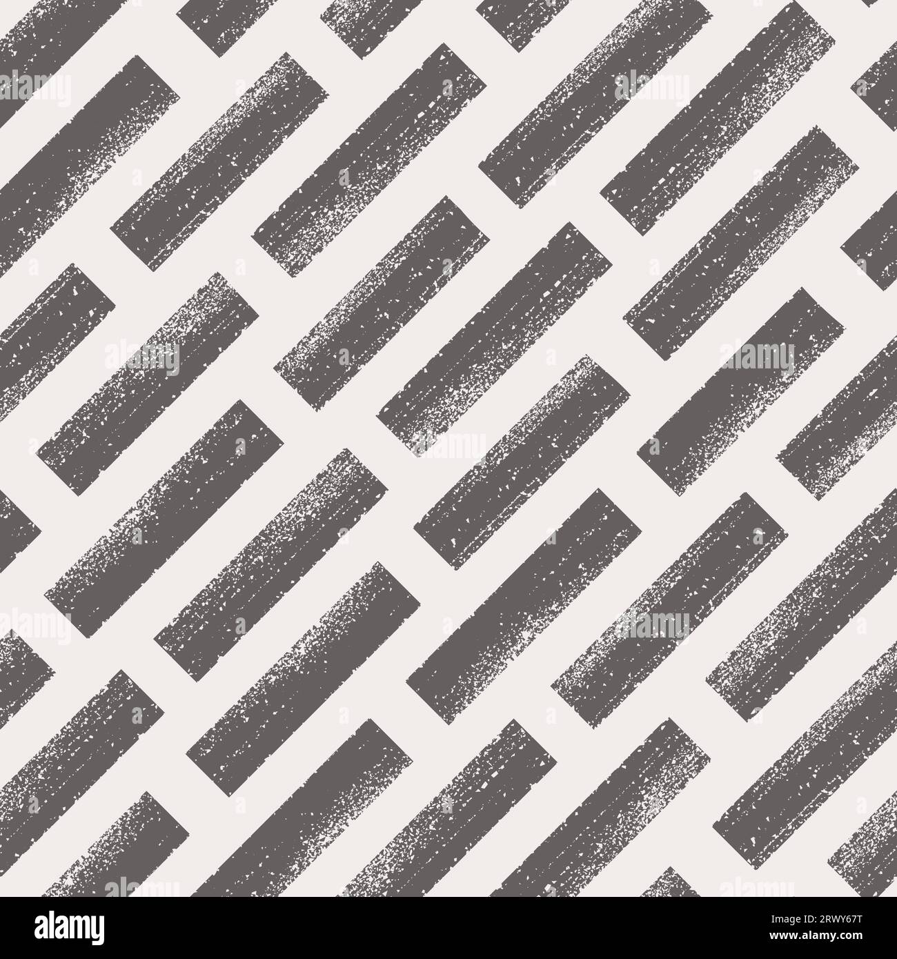 Diagonal bold strokes seamless vector pattern. Ink brush lines on white ...