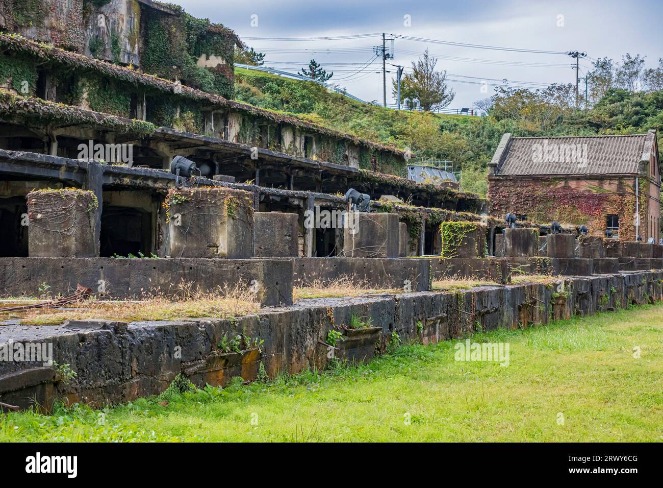 Kitazawa Floating ore dressing plant and thermal power station ruins ...