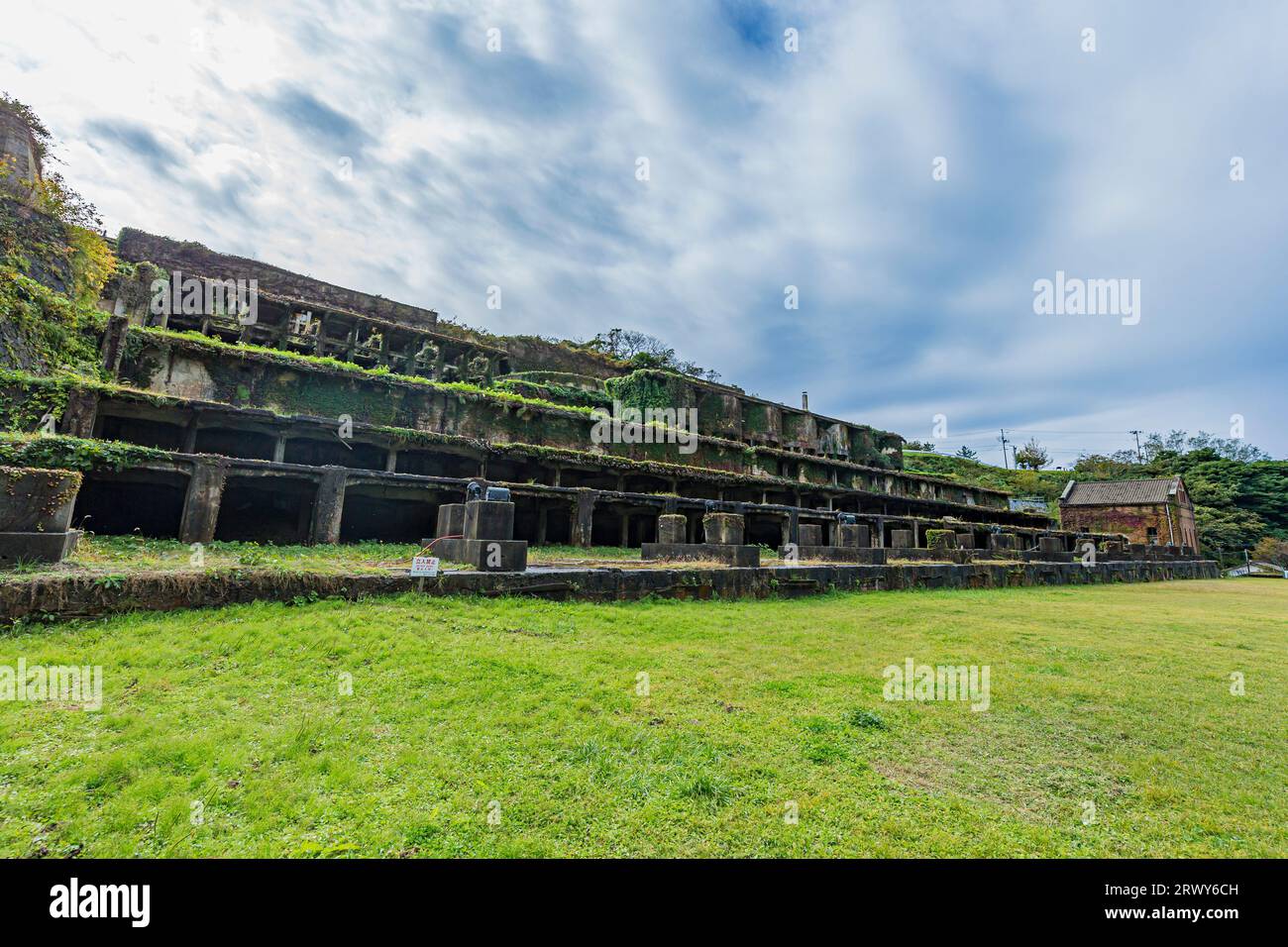 Kitazawa Floating ore dressing plant and thermal power station ruins ...