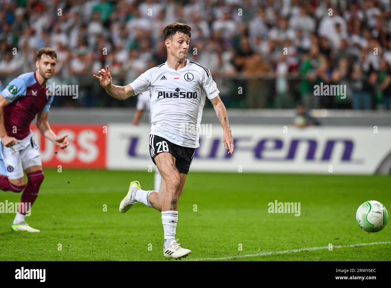 Warsaw, Poland. 21st Sep, 2023. Marc Gual during the UEFA Europa ...