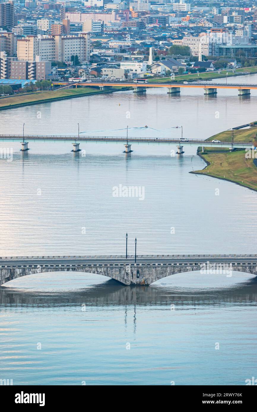 Important cultural properties of shinano river hi-res stock photography ...
