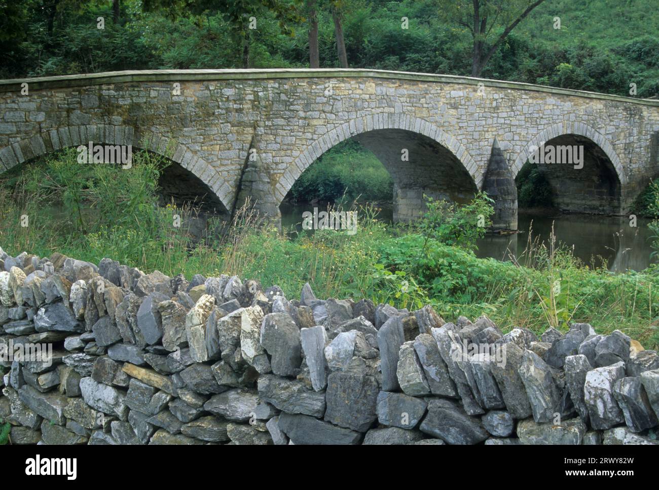 Civil war battlefield bridge hi-res stock photography and images - Alamy