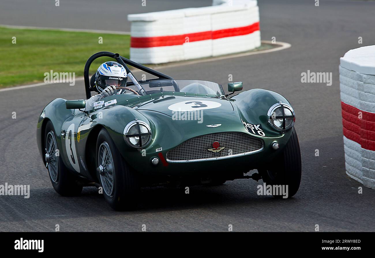 1954 Aston Martin DB3S driven by Simon Hadfield / Darren Turner in the ...