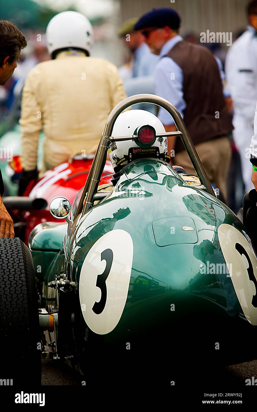 General view in the Assembly Area at The Goodwood Revival Meeting 8th ...