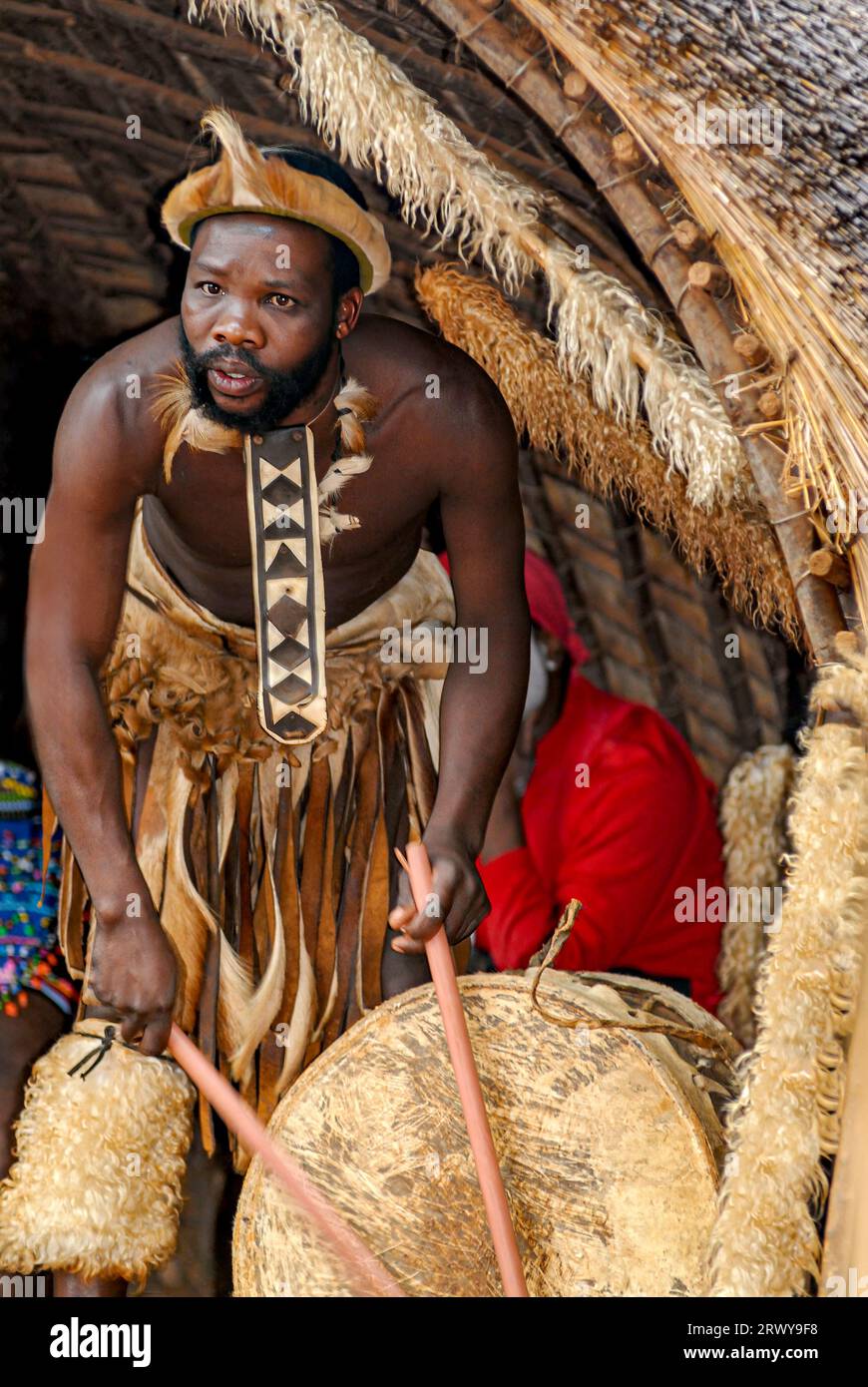 Traditional zulu hat hi-res stock photography and images - Alamy