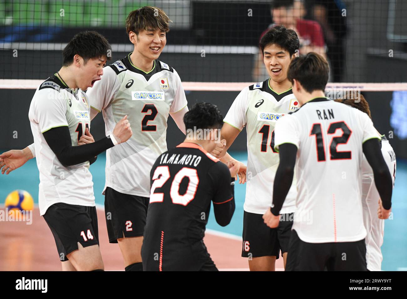 Yamamoto Tomohiro, Masahiro Sekita, Yuji Nishida, Ran Takahashi, Taishi Onodera (Japan ...