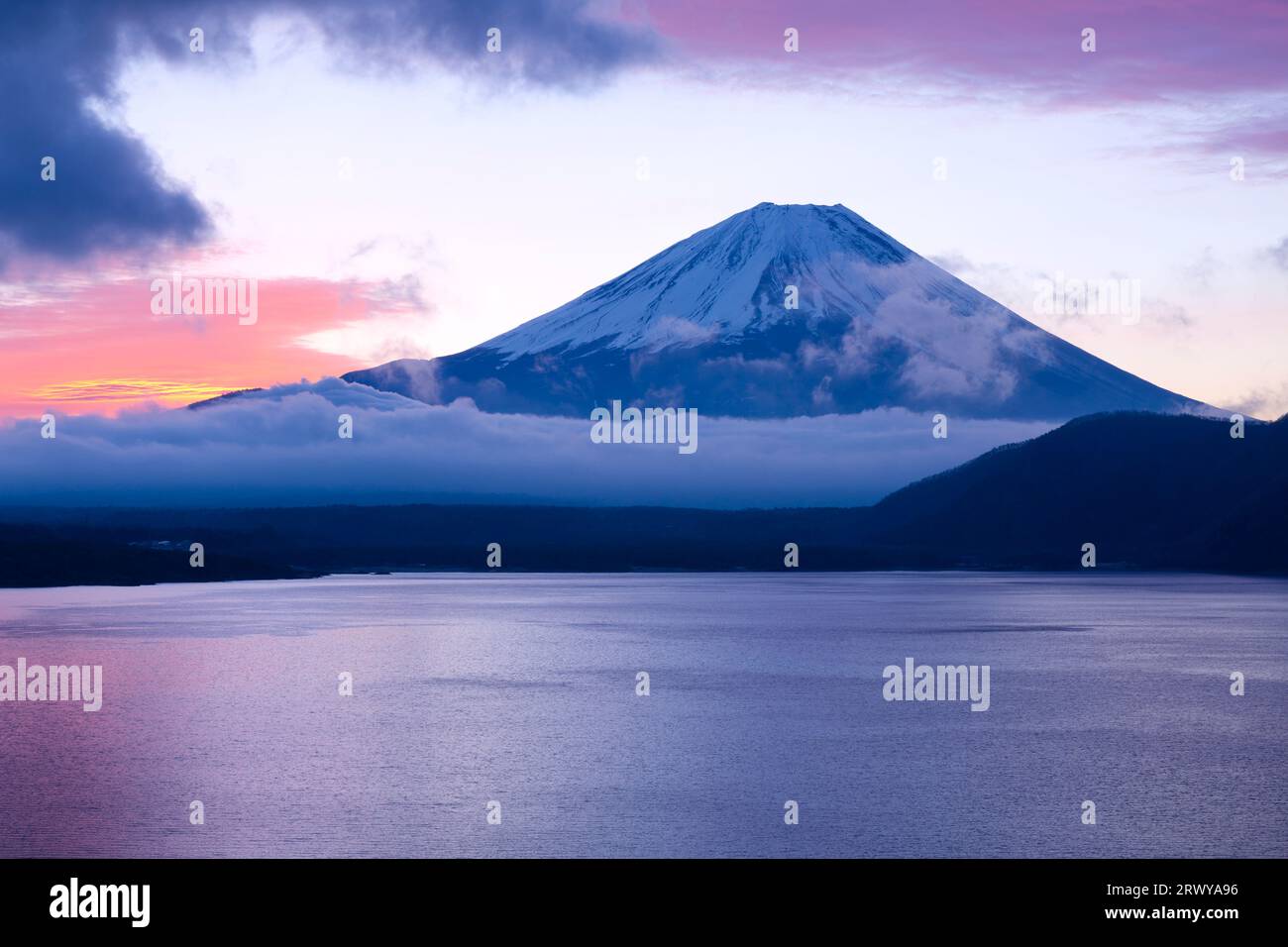 Mt. Fuji Morning Sunrise Stock Photo - Alamy