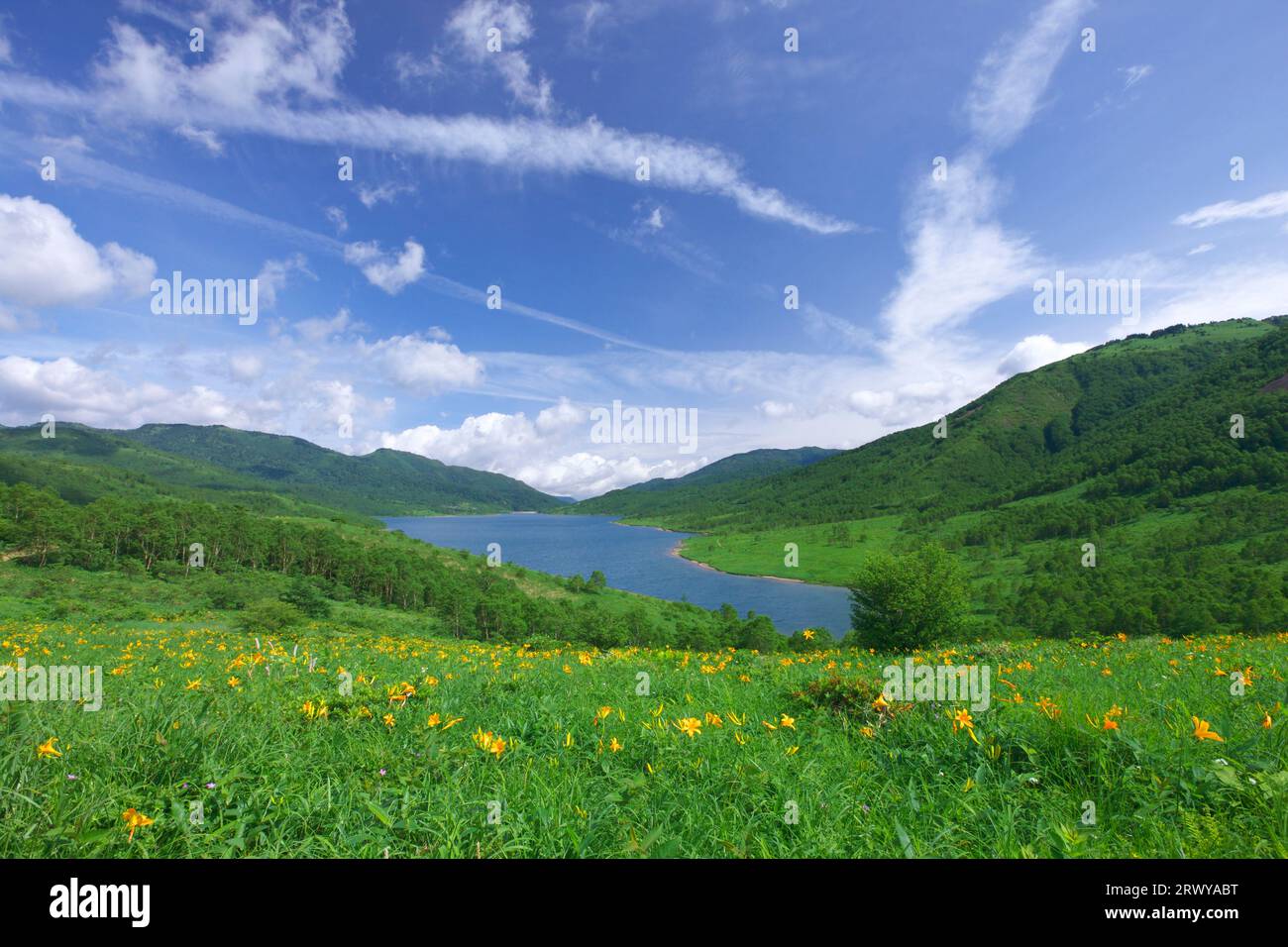 Gunma lake hi-res stock photography and images - Alamy