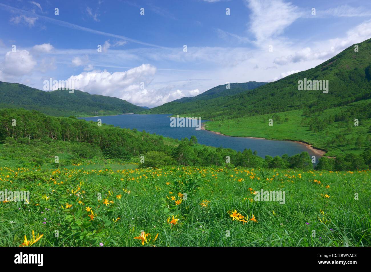 Gunma lake hi-res stock photography and images - Alamy
