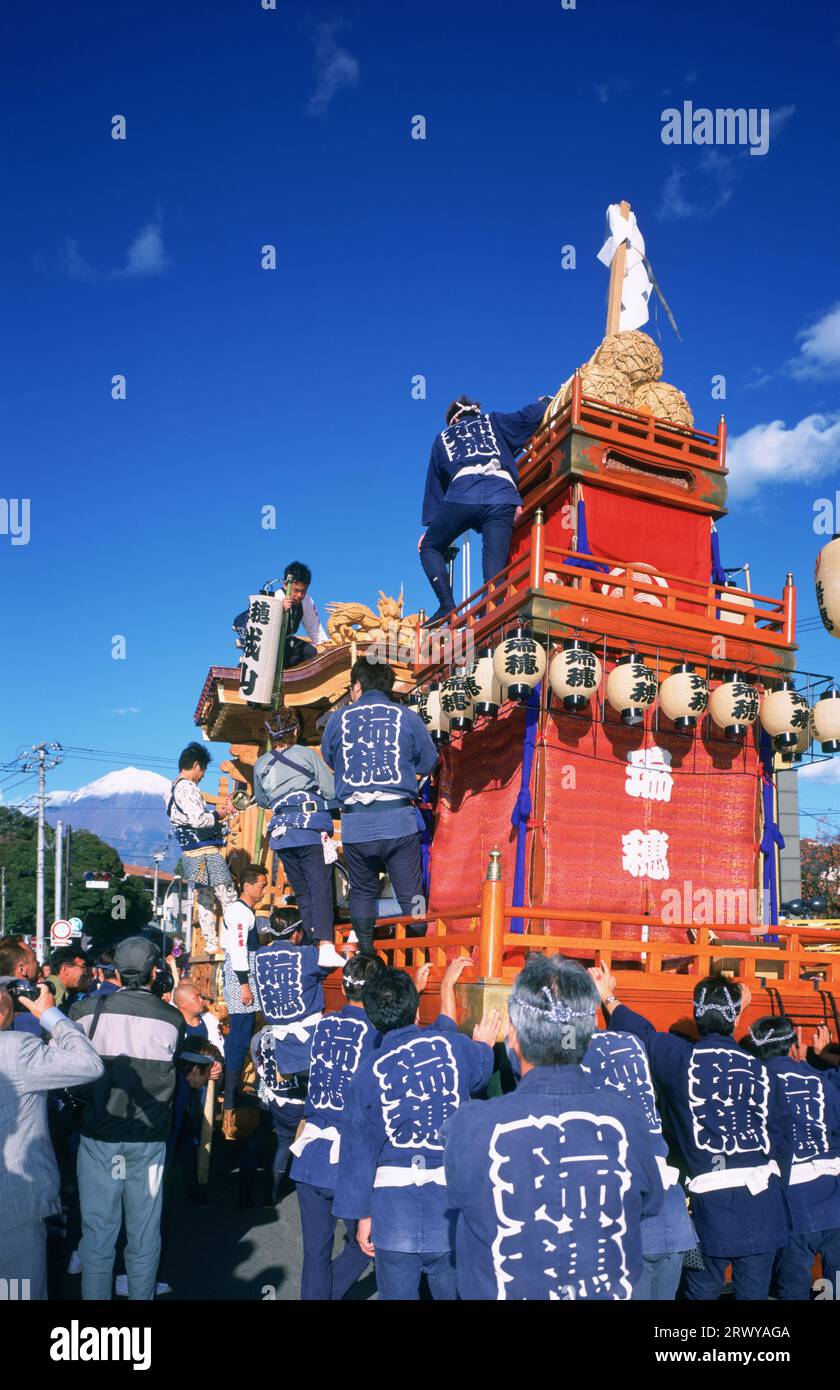 Fujinomiya Autumn Festival at Asama-taisha Shrine Stock Photo - Alamy