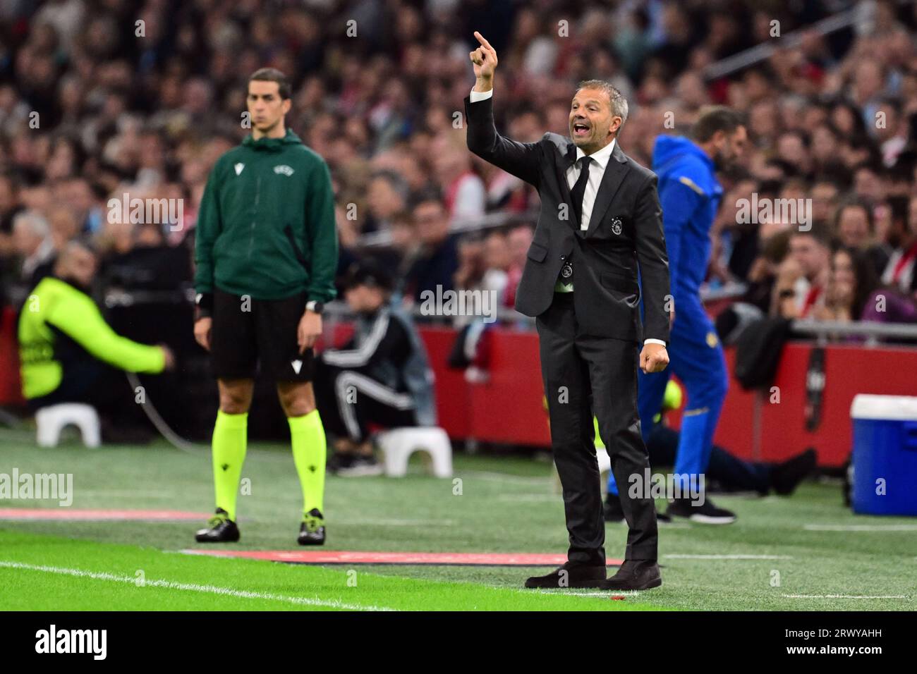 AMSTERDAM - Ajax coach Maurice Steijn during the UEFA Europa League ...