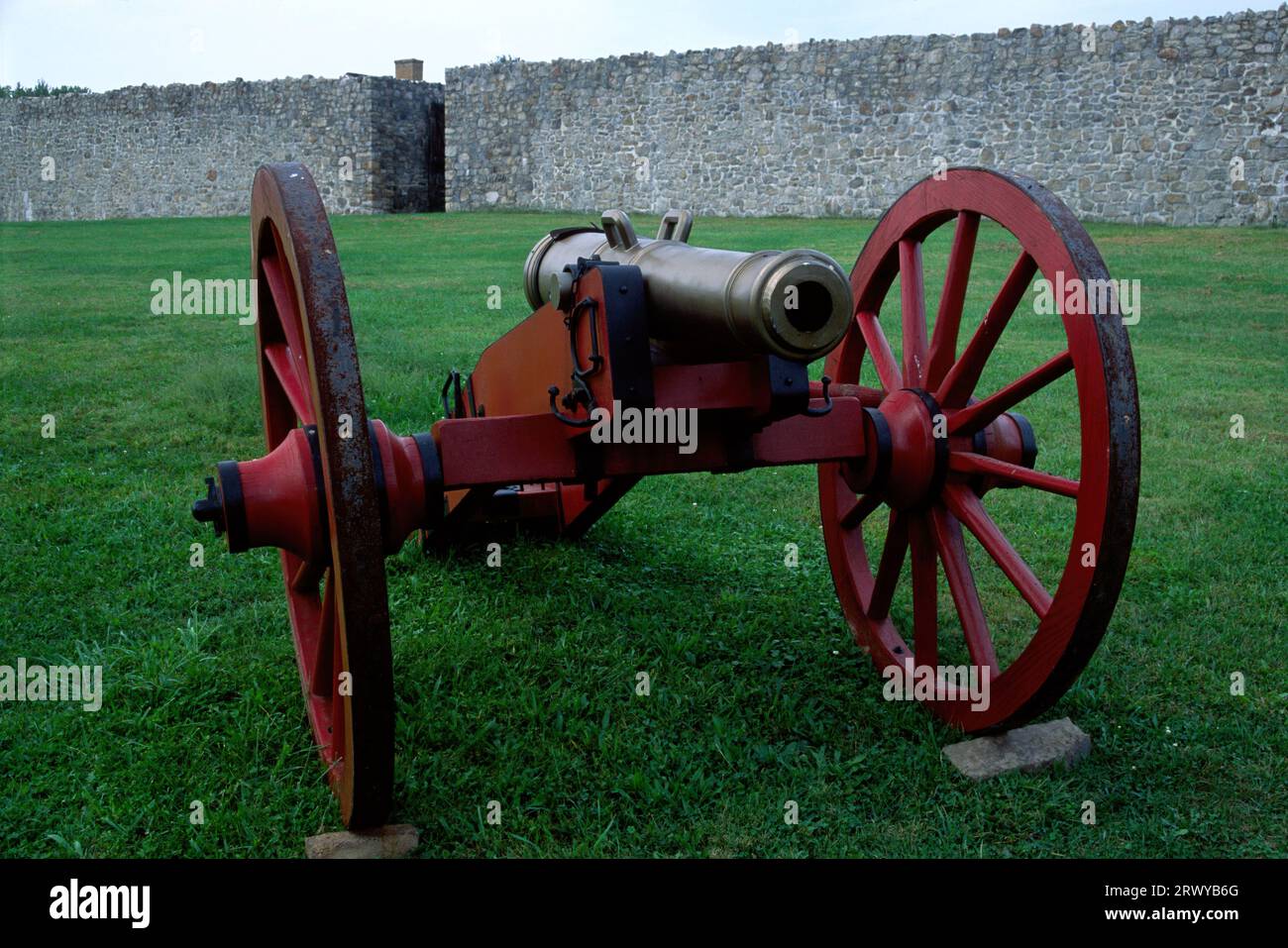 Cannon, Fort Frederick State Park, Maryland Stock Photo - Alamy