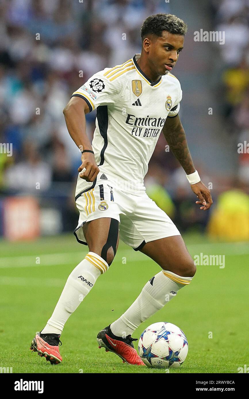 Madrid, Spain. 20th Sep, 2023. Real Madrid's Rodrygo Goes during ...