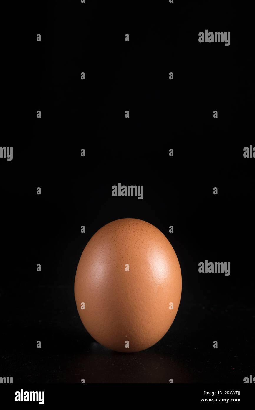 image of an egg in an impossible position, it is standing and placed ...