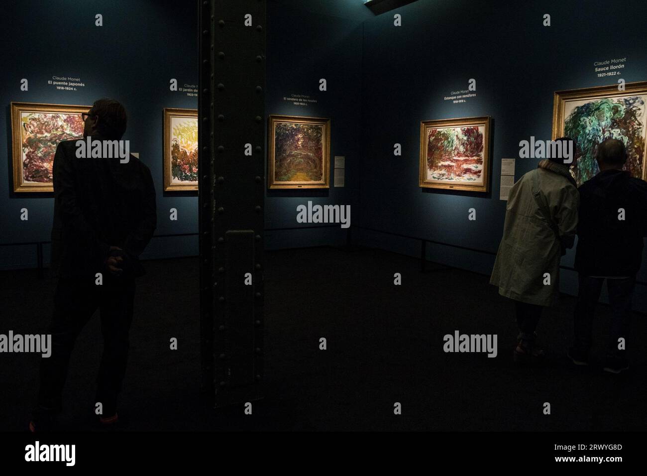 Claude monet exhibition in madrid spain hi-res stock photography and ...