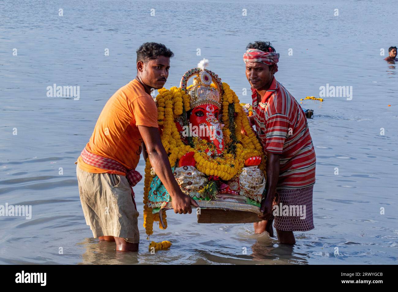 LORD GANESH BISARJAN (IMMERSION Stock Photo - Alamy