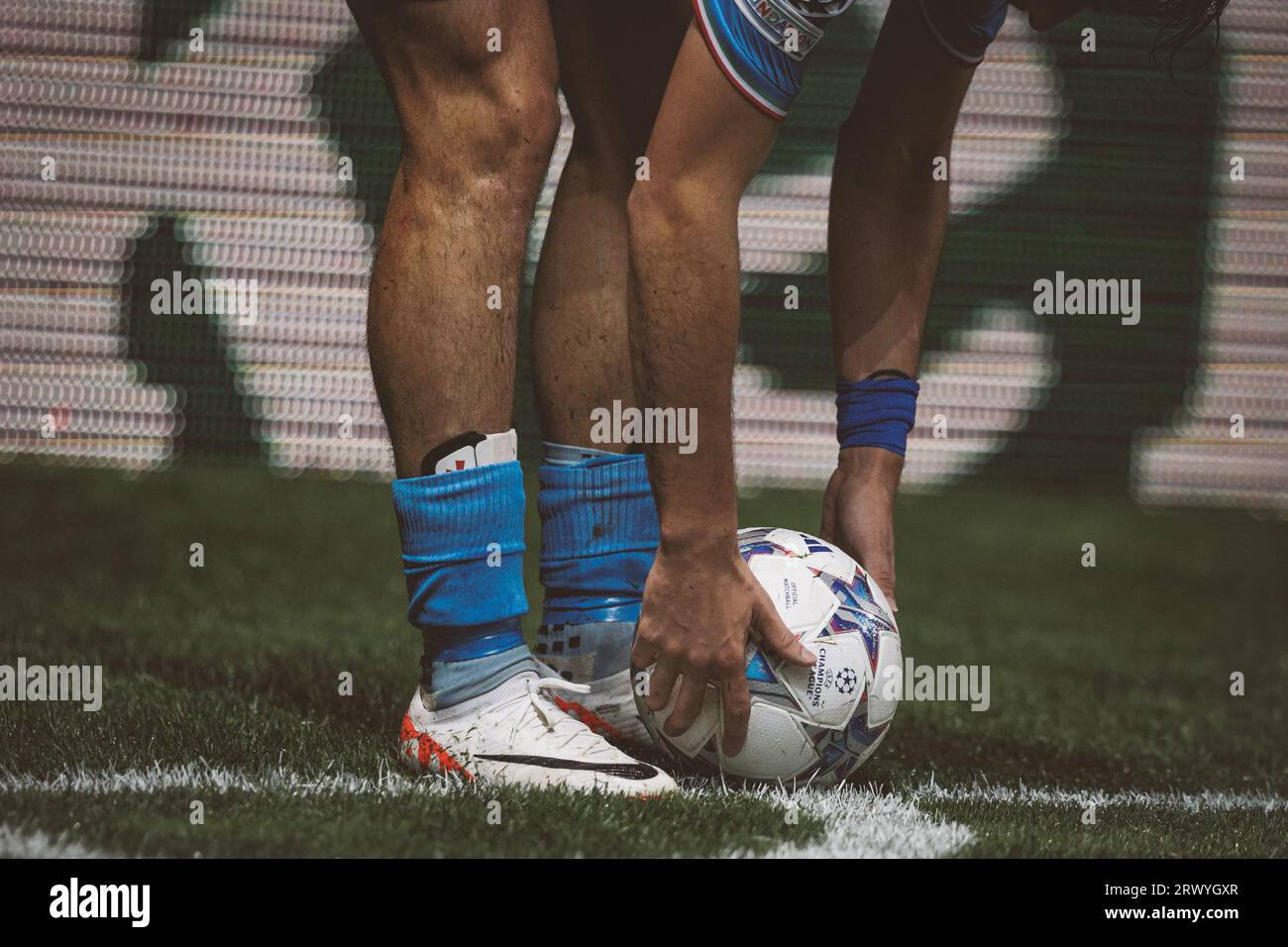 Kvicha Kvaratkshelia during UEFA Champions League 2023/24 game between ...