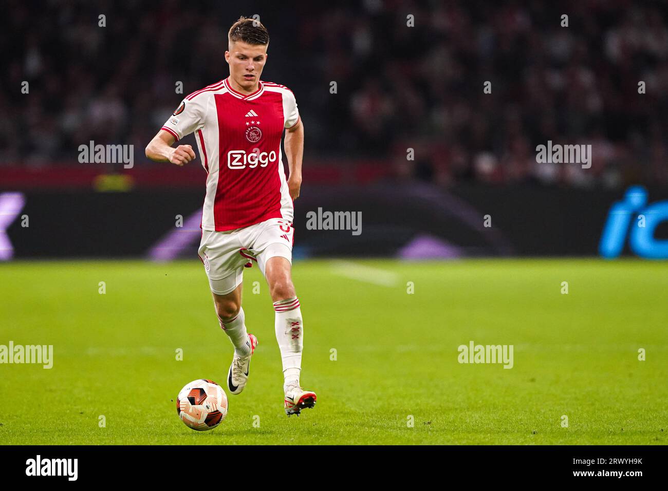 Amsterdam, Netherlands. 21st Sep, 2023. AMSTERDAM, NETHERLANDS - SEPTEMBER 21: Anton Gaaei of ...