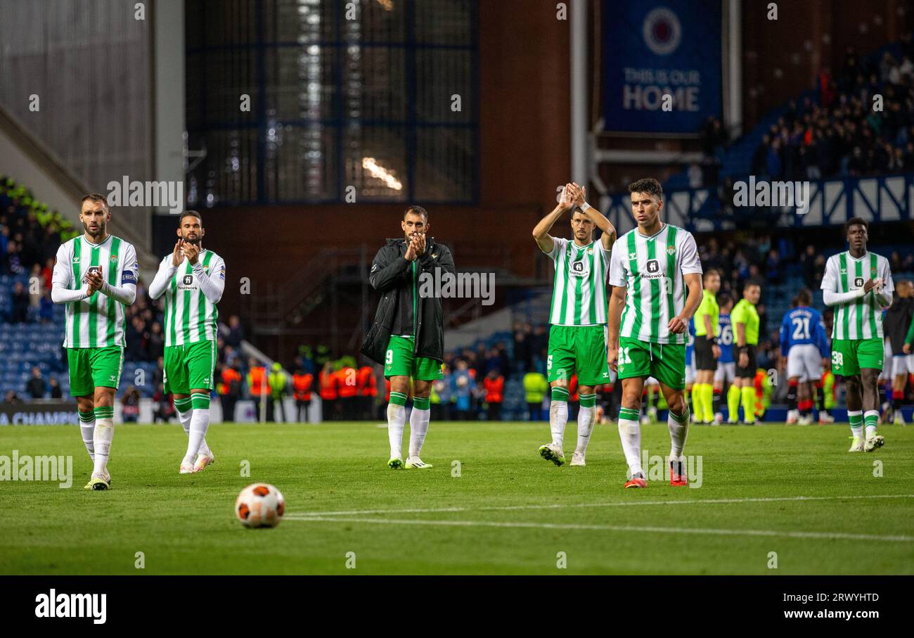 Real betis players and fans hi-res stock photography and images - Alamy