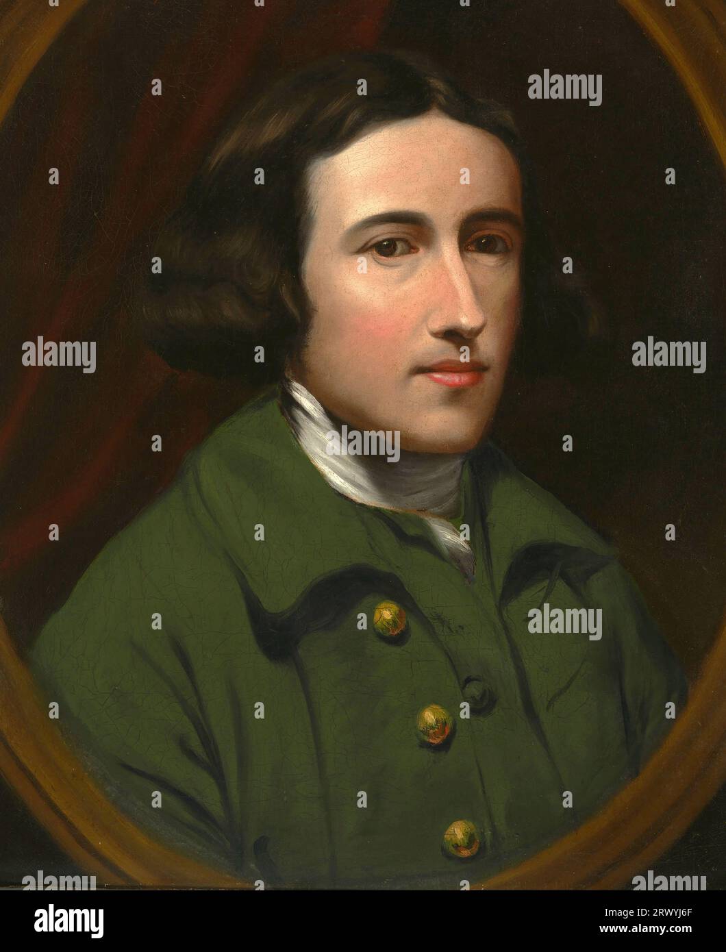 Benjamin West, (1738 – 1820) British-American artist. Portrait of West ...