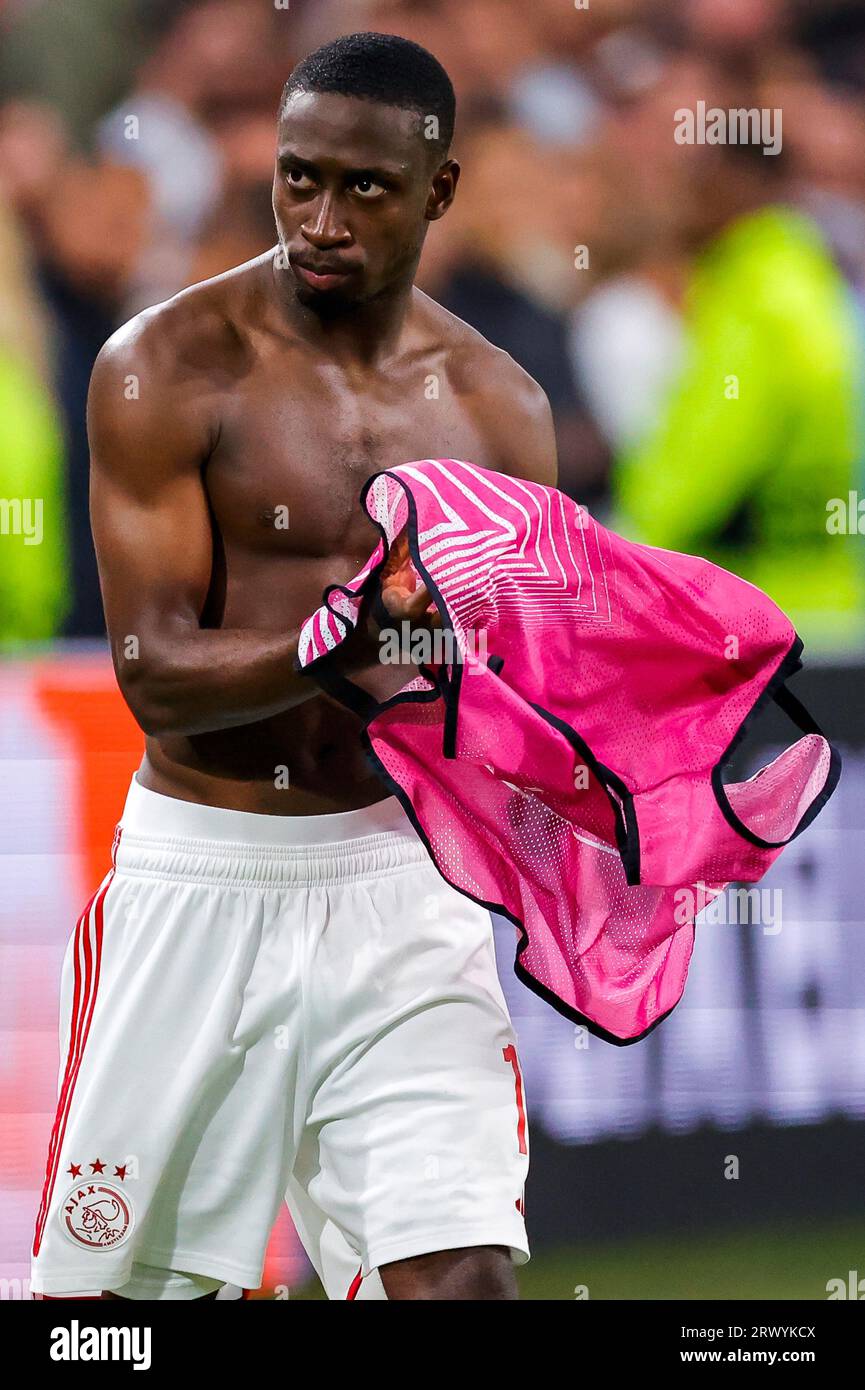 AMSTERDAM, NETHERLANDS - SEPTEMBER 21: Carlos Forbs (Ajax) during the ...
