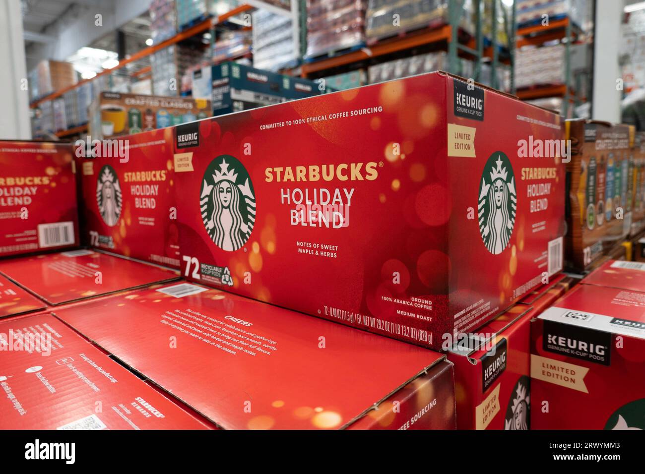 Costco Wholesale Warehouse Store in Massachusetts, USA Stock Photo - Alamy