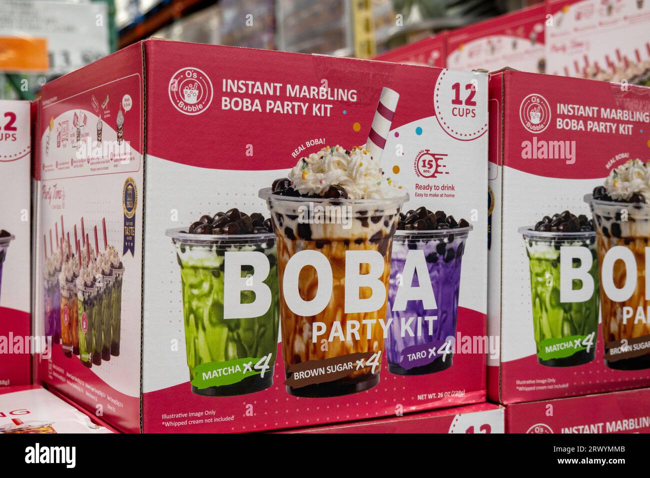 Bubble tea store hi-res stock photography and images - Alamy