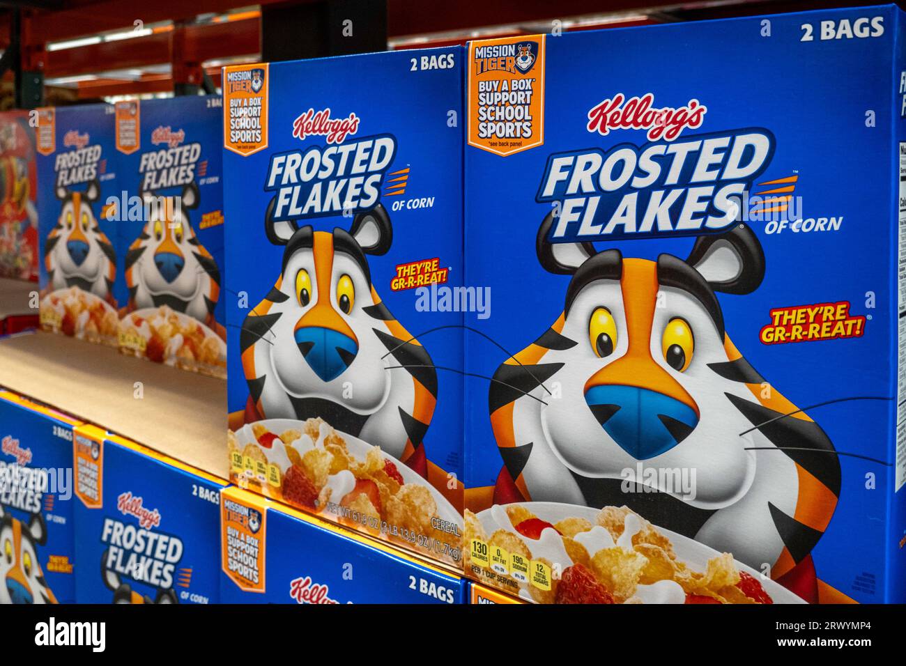 Costco Wholesale Warehouse Store in Massachusetts, USA Stock Photo - Alamy