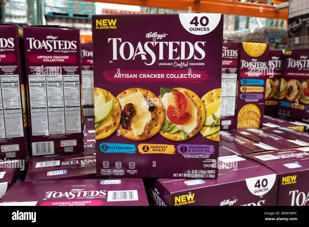 Costco Wholesale Warehouse Store in Massachusetts, USA Stock Photo - Alamy