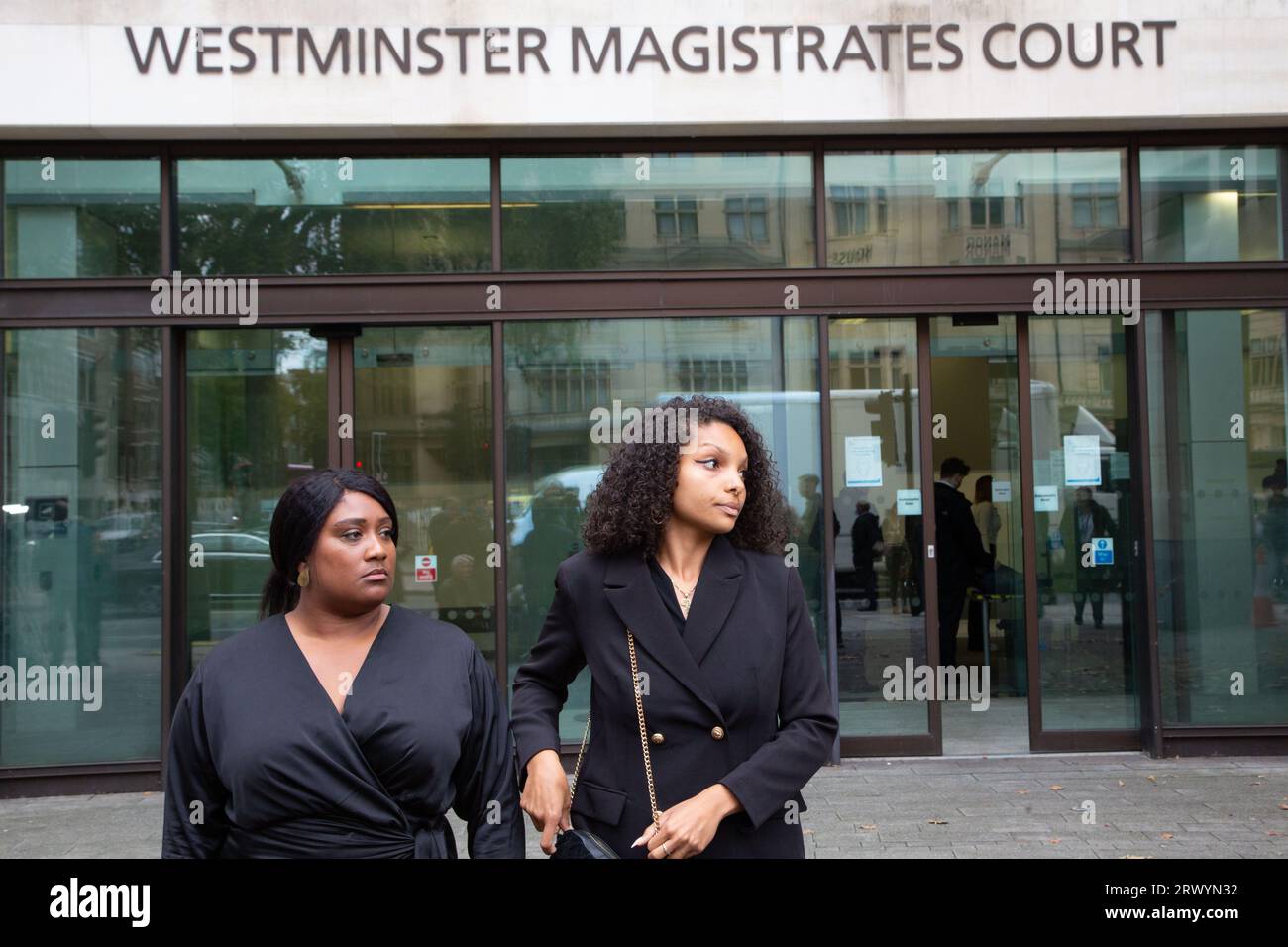 London, UK. 21st Sep, 2023. Bell Ribeiro-Addy MP for Streatham (L) and ...