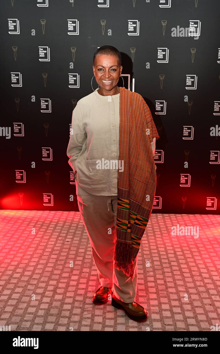 London, UK. 21st Sep, 2023. Adjoa Andoh is a judge of the Booker Prize ...