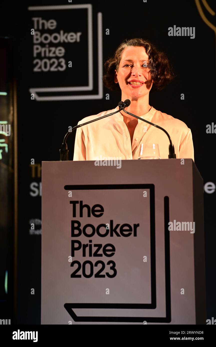 London, UK. 21st Sep, 2023. Speaker Gaby Wood is the Chief Executive of ...