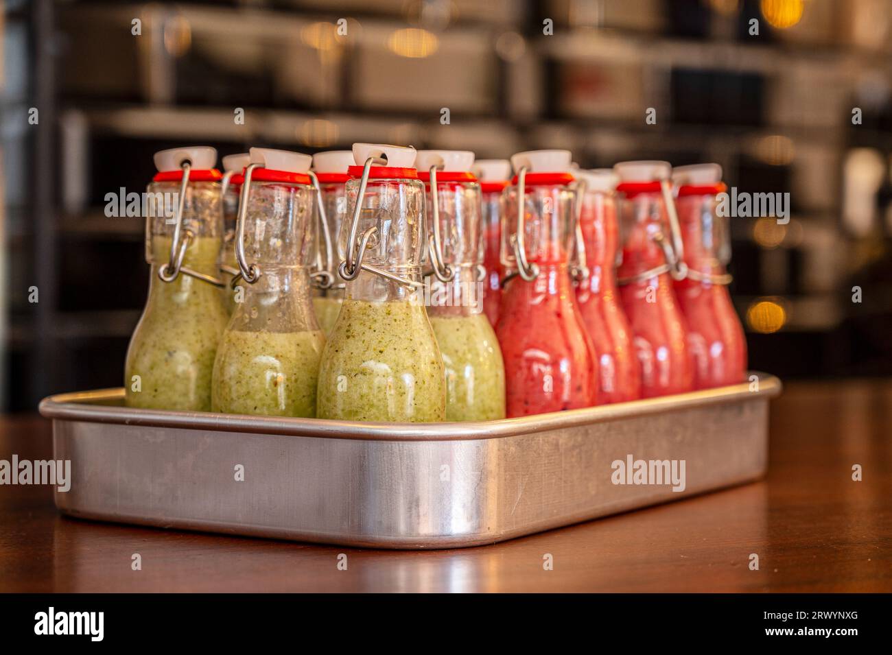 Spicy sauce bottles hi-res stock photography and images - Alamy